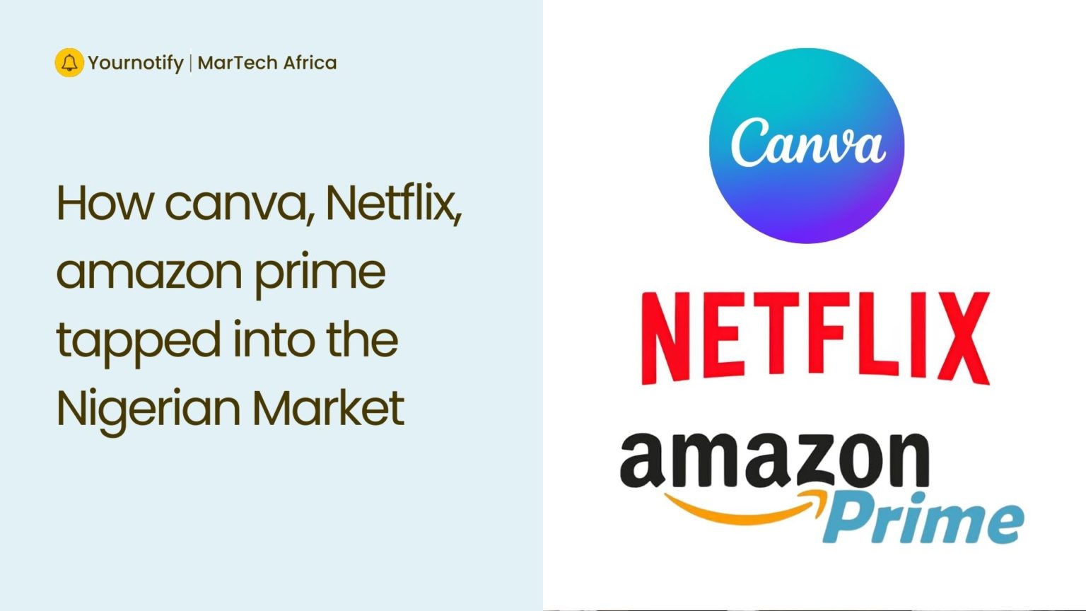 How Canva, Netflix, Amazon Prime Tapped Into The Nigeria Market ...